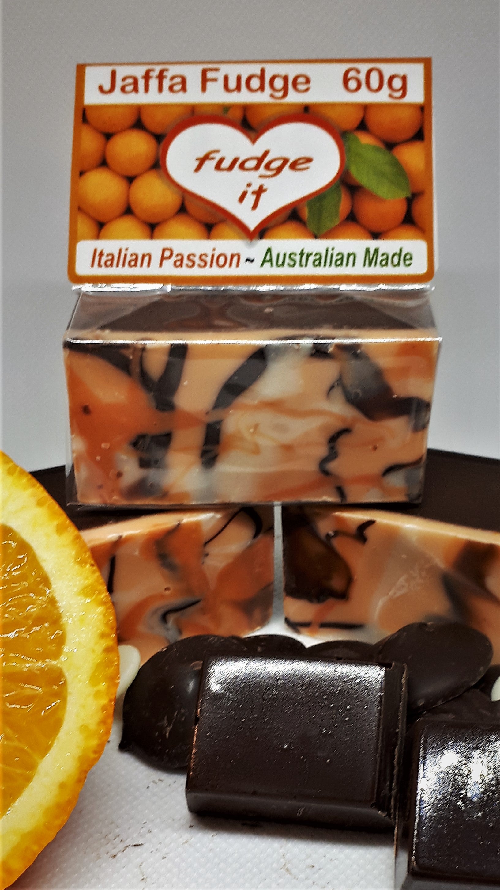 Fudge Jaffa Fudge – Fudge It Aus